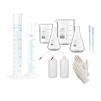 Bello Lab Experimental Equipment Kit of 11- Borosilicate Beaker ...