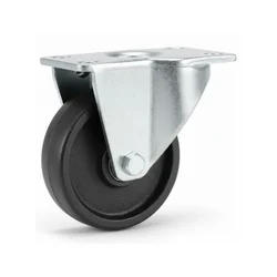 Heavy Duty 3 inch Fixed Type Bush Bearing Cast Iron Caster Wheel