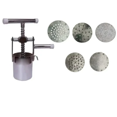 Vinayak Machines Manual Namkeen Bhujia Machine 5 Inch , 50 Kg/Hr with 5 ...