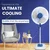 Gramstrong Republic BLDC 16 inch Pedestal Fan With Adjustable Height