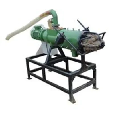Made in India - Automatic Cow Dung De-watering Screw Press Machine
