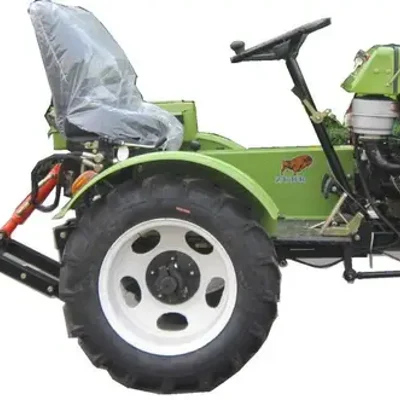 Made in India - Heavy Duty Green Mini Tractor 12 HP, for Agriculture